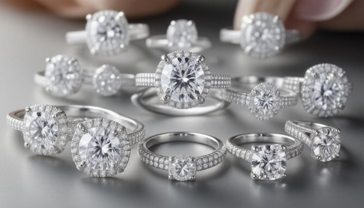 Design Your Dream: Explore the Allure of Custom Moissanite Rings – Rokshok